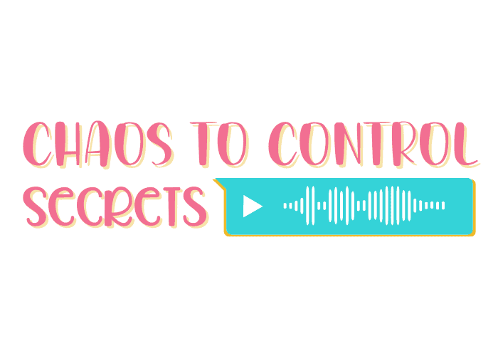 Chaos to Control Secrets - Shop.Cheers to Productivity