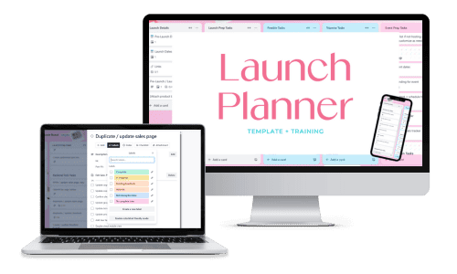 No-Stress Launch System - Shop.Cheers to Productivity