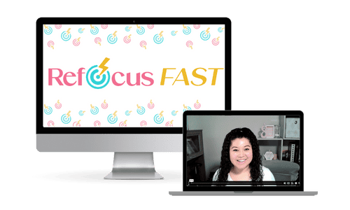Refocus Fast - Shop.Cheers to Productivity