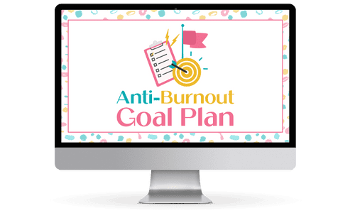 The Anti-Burnout Goal Plan - Shop.Cheers to Productivity